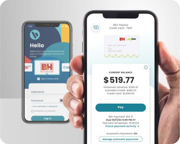 Manage your account