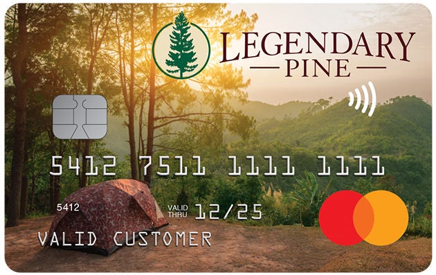 Legendary Pine Credit Card